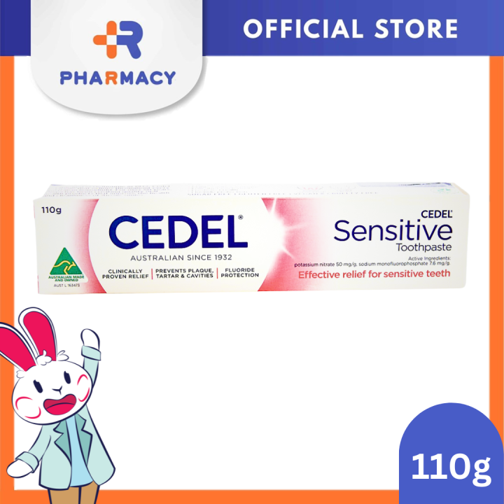R Pharmacy | Cedel Sensitive Toothpaste 110g | Lazada