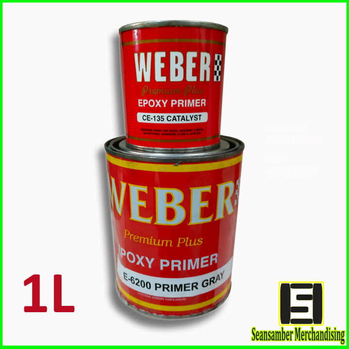 Weber Epoxy Primer Gray with Catalyst 1Liter | Lazada PH