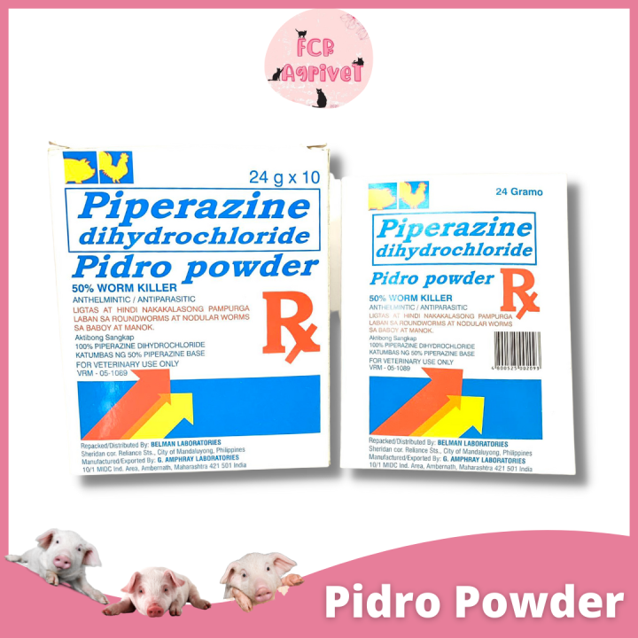 [FCR AGRIVET] Pidro Powder Bulate Killer for Animals / Para sa mga ...