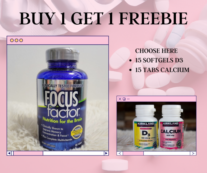 Focus Faactor 180 Tablets | Lazada PH