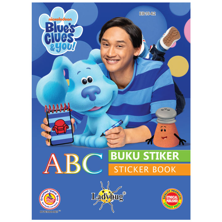Blue'S Clues & Youi Abc Sticker Book EB15 - 62 | Lazada