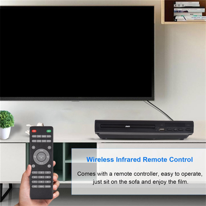 S6DVD-225 Home DVD Player Digital Multimedia Player AV Output with ...