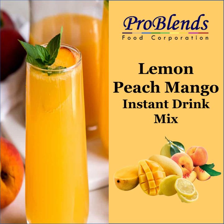 Lemon Peach Mango Instant Drink Mix | Lazada PH