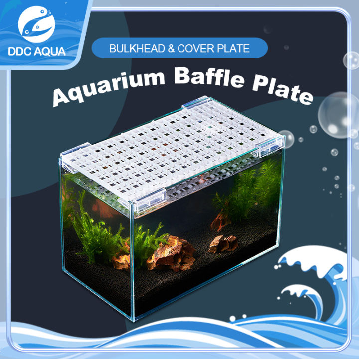 【DDC】AQUA Fish Tank Isolation Board Bottom Divider Aquarium Grid ...