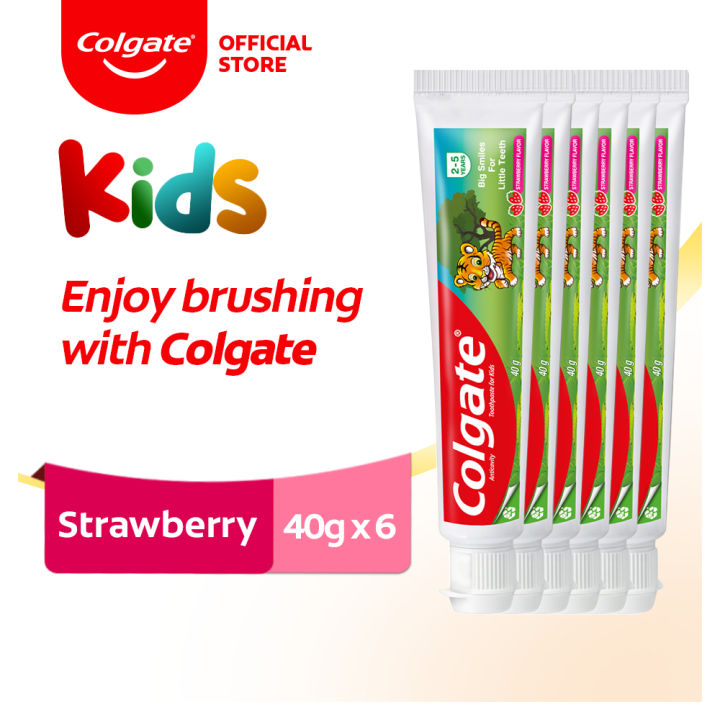 Colgate Kids Toothpaste Tiger 40g Pack of 6 | Lazada PH