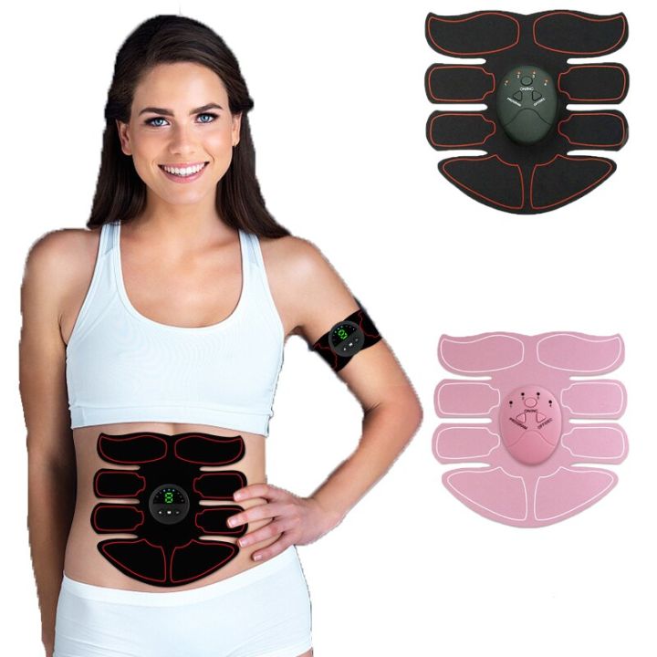 EMS Exercise Machine Abdominal Muscle Slimming Massager Fitness Body ...