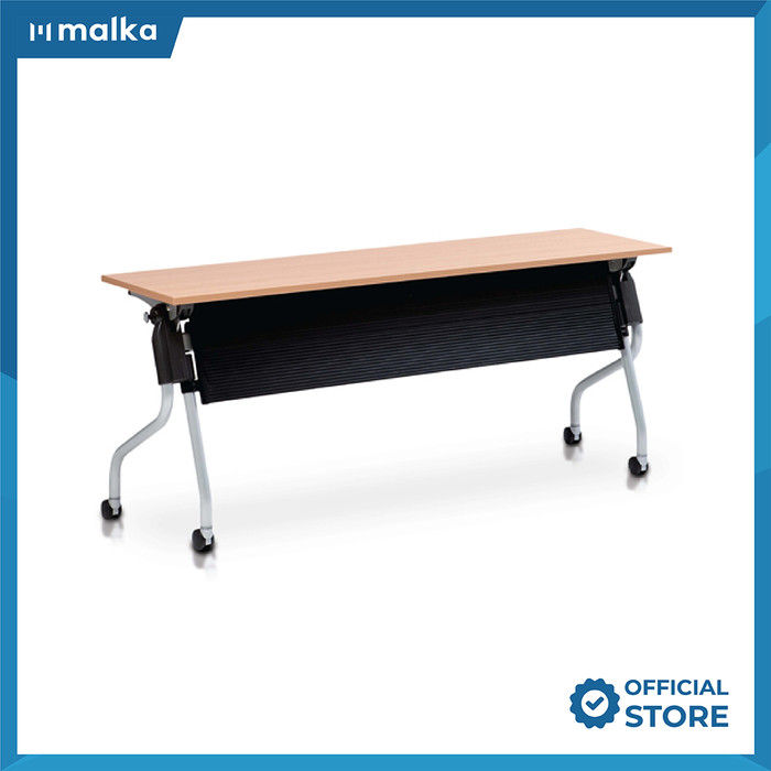 Meja Lipat dengan tambahan Panel Partisi FIRM T0 Meja Training dengan ...