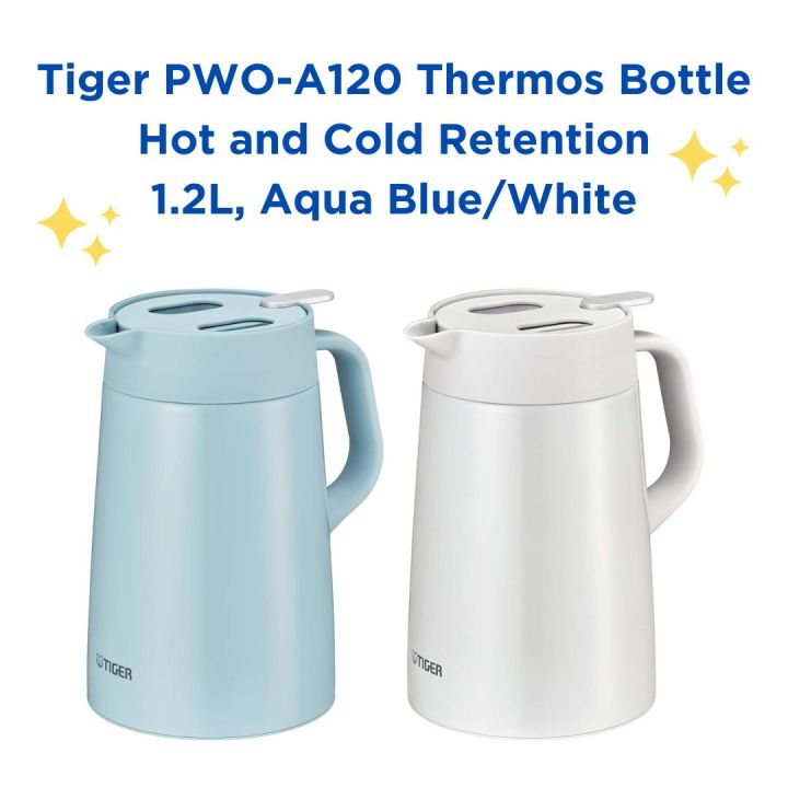 Tiger PWO-A120AC/PWO-A120W Thermos Bottle, Hot and Cold Retention ...