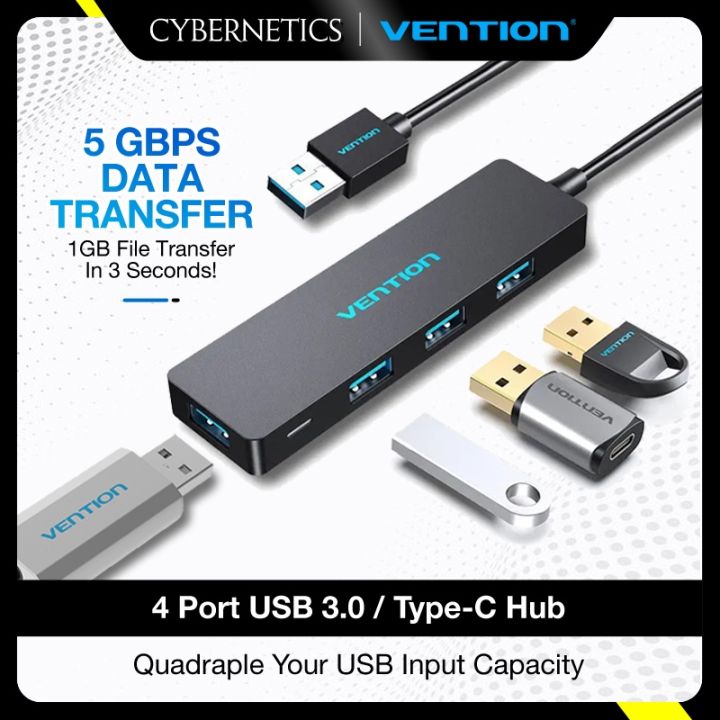 Vention USB HUB Multiple USB Splitter 4 Ports Hight Speed USB 3.0 HUB OTG Printer for Laptop PC ...
