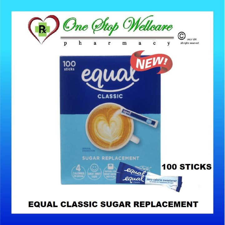 EQUAL CLASSIC 100'S STICK NEW (EXP:03/2028) | Lazada