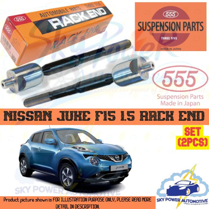 NISSAN JUKE F15 1.5 555 JAPAN BRAND STEERING RACK END (SET 2PCS) | Lazada