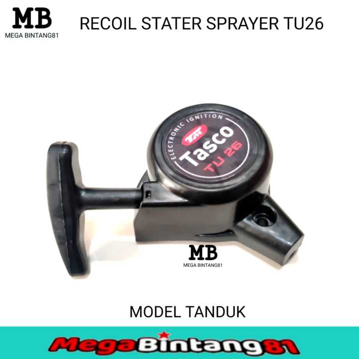 recoil stater sprayer TU26 tarikan sprayer TU26 cap engkol sprayer TU26 ...