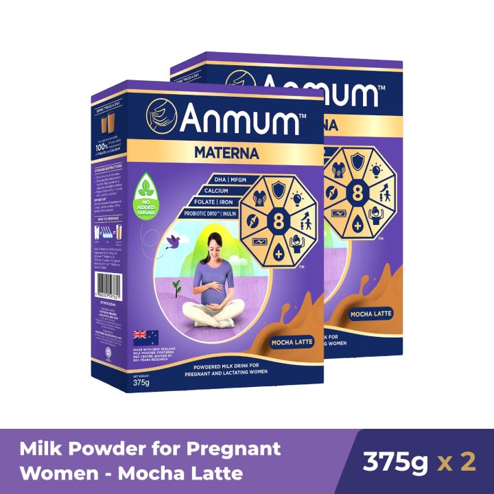 Anmum Materna Pregnancy Milk Powder Mocha Latte 375G x2 | Lazada PH