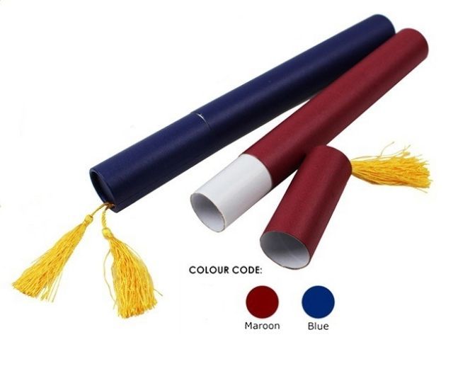 Certificate Tube Holder / Graduation Scroll Certificate Scroll A4 | Lazada