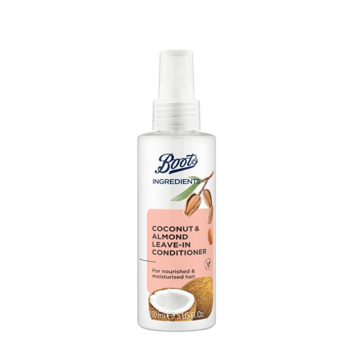 Boots Ingredients Coconut & Almond Leave-In Conditioner 150Ml บู๊ทส์ ...