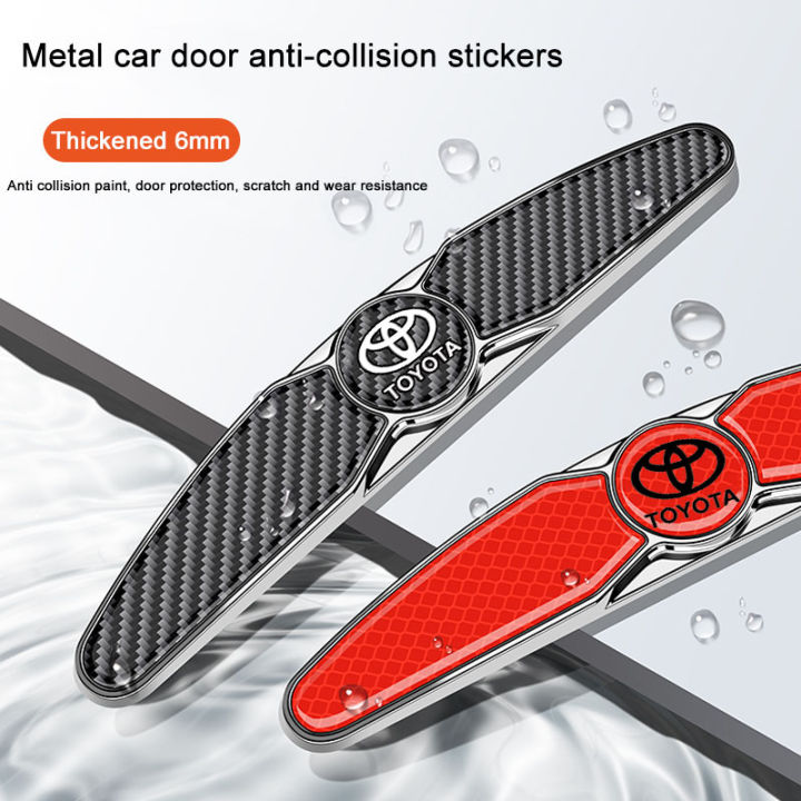 Toyota Metal car door anti-collision strip Universal Car Door Side Anti ...