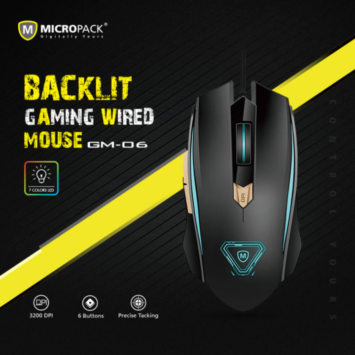MICROPACK (GM-06) - Game Series Cupid Gaming Wired Mouse | Lazada PH