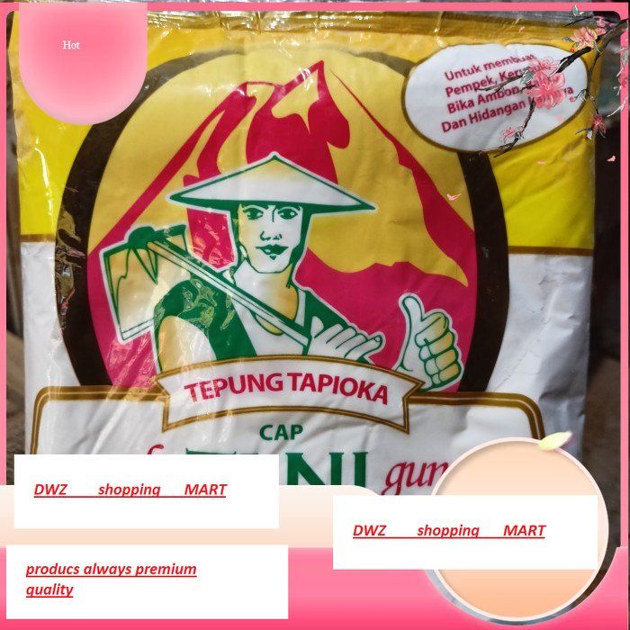 tepung tapioka cap pak tani gunung 500 gram BY DWZ | Lazada Indonesia