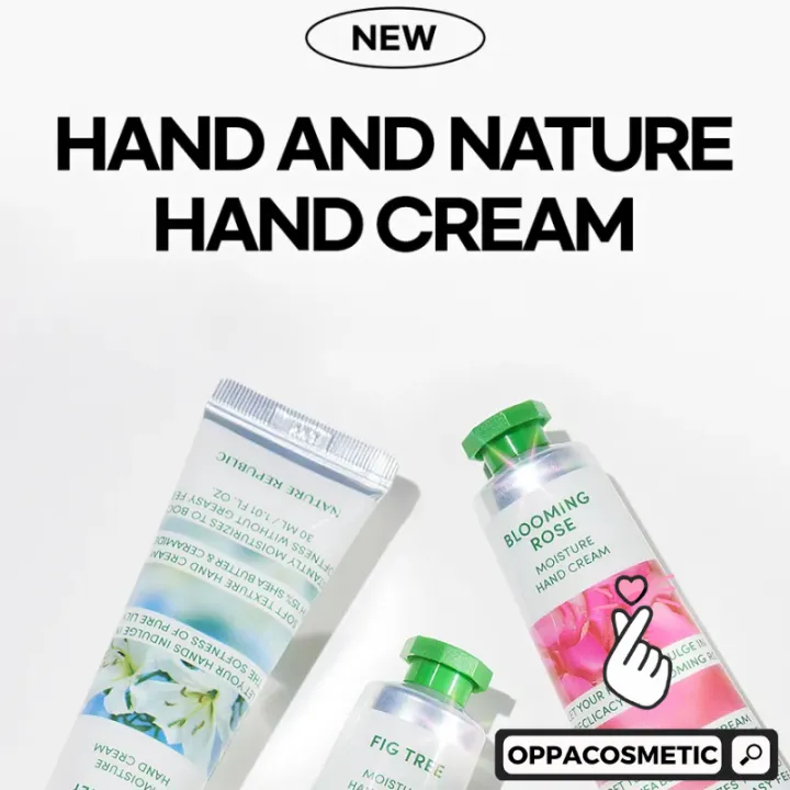 Nature Republic Hand & Nature Hand Cream (30ml) – 4 Varian | Lazada ...