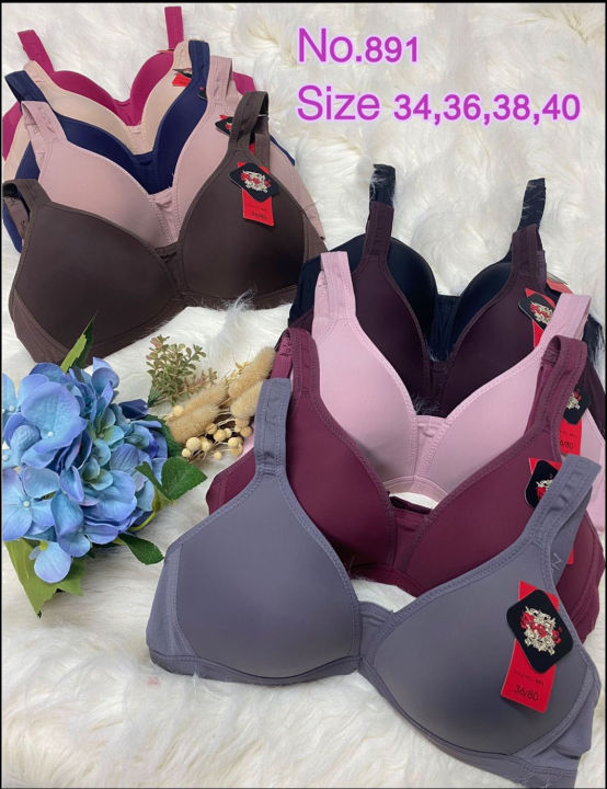 เสื้อใน NO Braรหัส 891 บราไร้โครงทรงสปอร์ต คัพB | Lazada.co.th