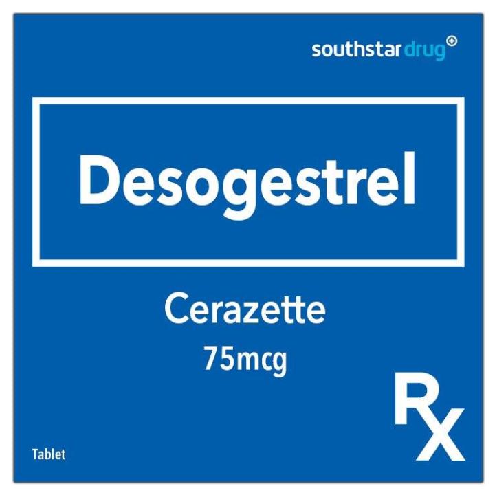 Rx: Cerazette 75mcg Tablet | Lazada PH