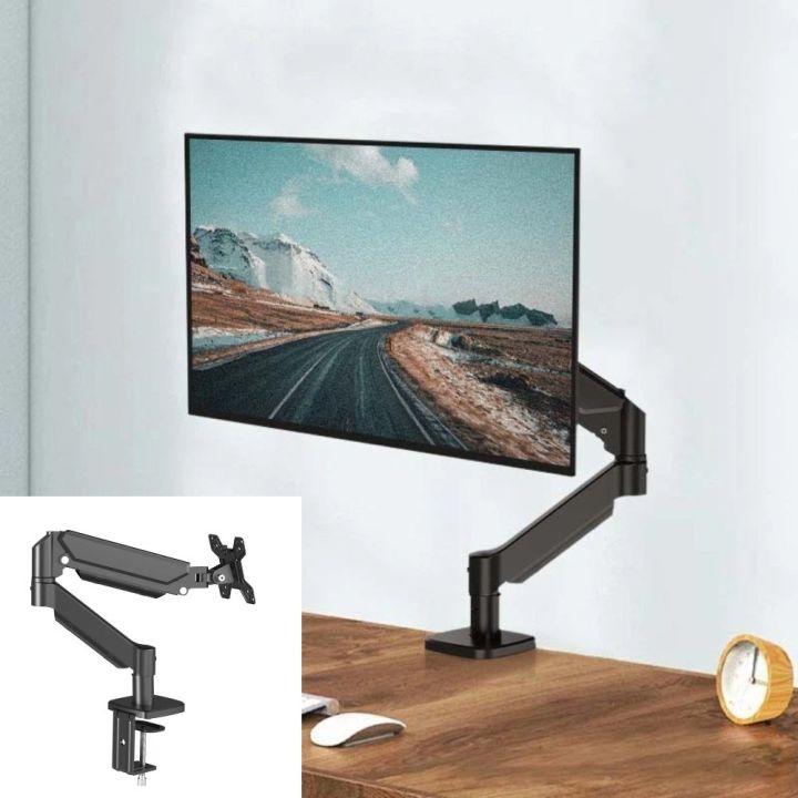 GK1AO 360 ° Đa hướng Giá đỡ màn hình với khay Giá đỡ máy tính để bàn ...