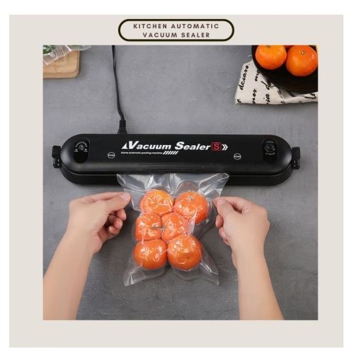 Kitchen Automatic Vacuum Sealer Fresh Food Saver Machine Packaging ...
