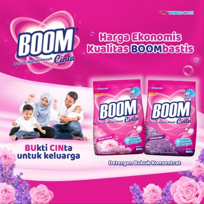 [Kalimantan] BOOM Deterjen Bubuk 800g | Lazada Indonesia