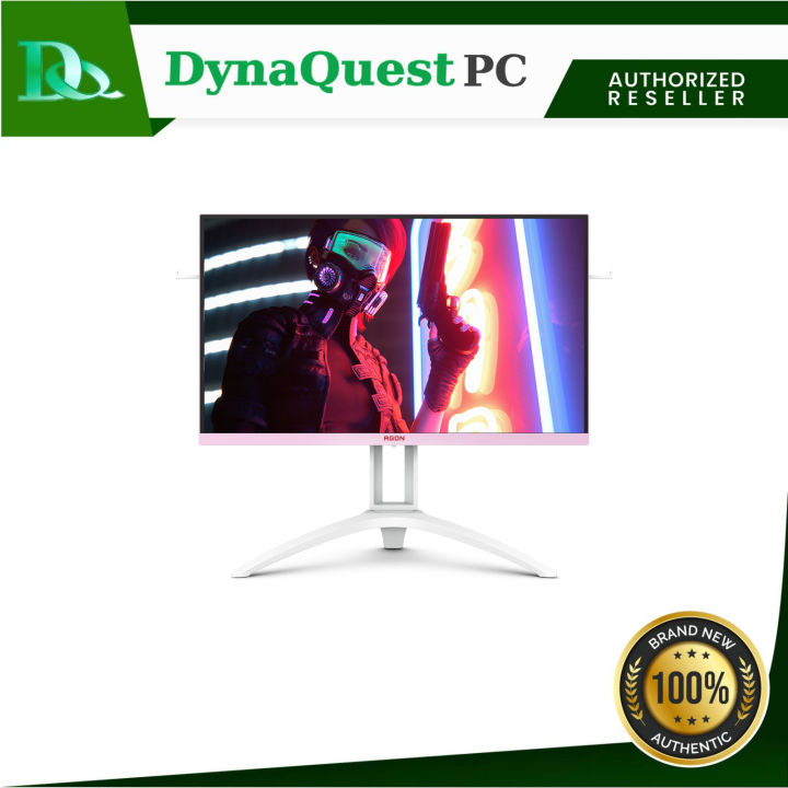 AOC AGON AG273FXR 27in Pink IPS 144hz FreeSync 1080p Monitor SPT Swivel ...
