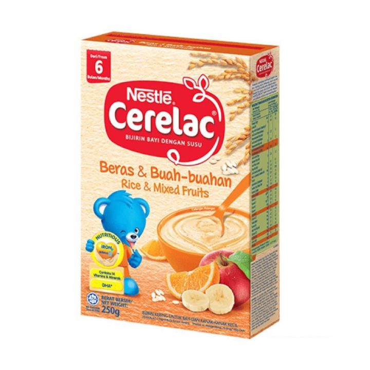 Nestle Cerelac Rice - Mix Fruit (250g) | Lazada
