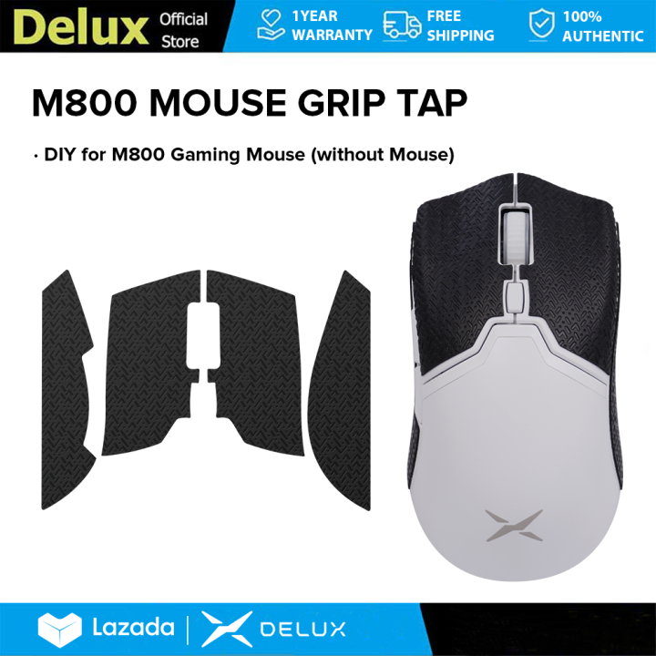 Delux M800 Mouse Grip Tap DIY for M800 Gaming Mouse (without Mouse ...