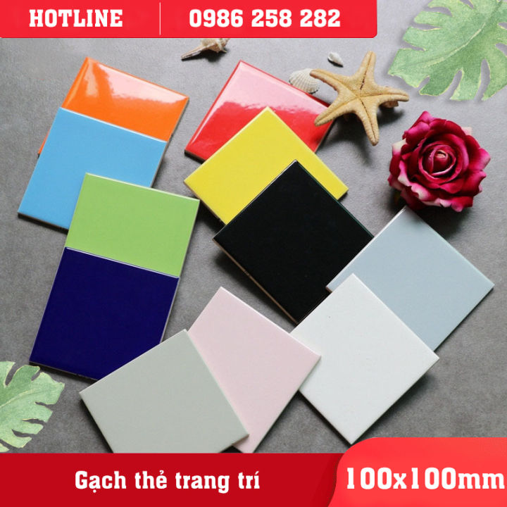 Gạch thẻ ốp lát trang trí 100x100mm | Lazada.vn