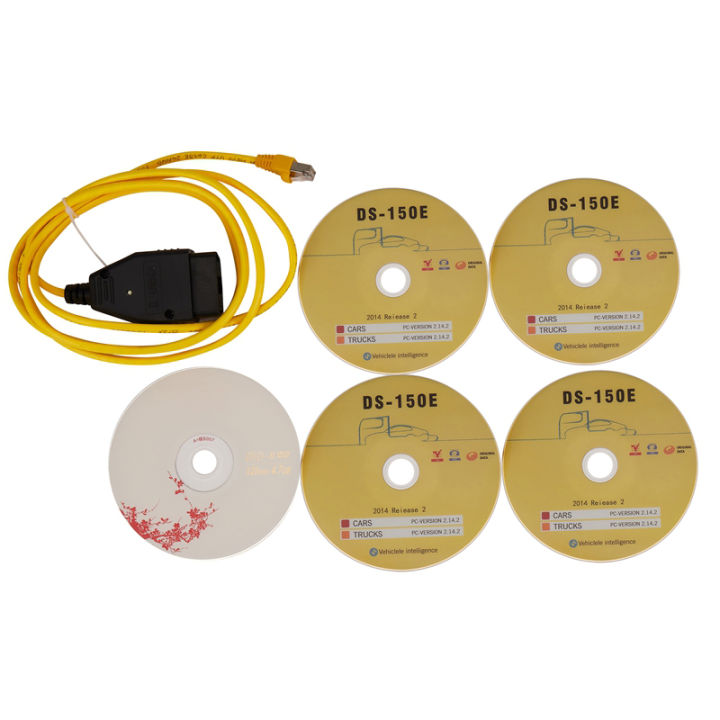 For E Sys Icom For Bmw Enet Ethernet To Obd Interface Cable Coding F Series Diagnostic Cable