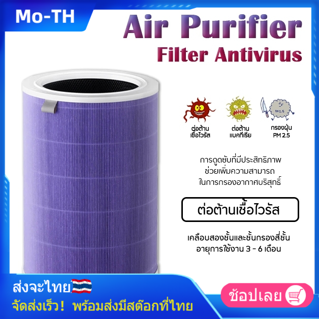 Xiaomi Mi Air Purifier Filter(Antibacterial and antiviral Version ...
