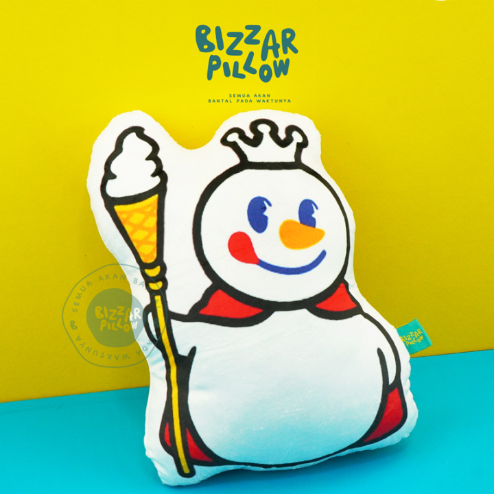 Bizzarpillow Bantal Karakter Maskot Mixue Size M BZ340 | Lazada Indonesia