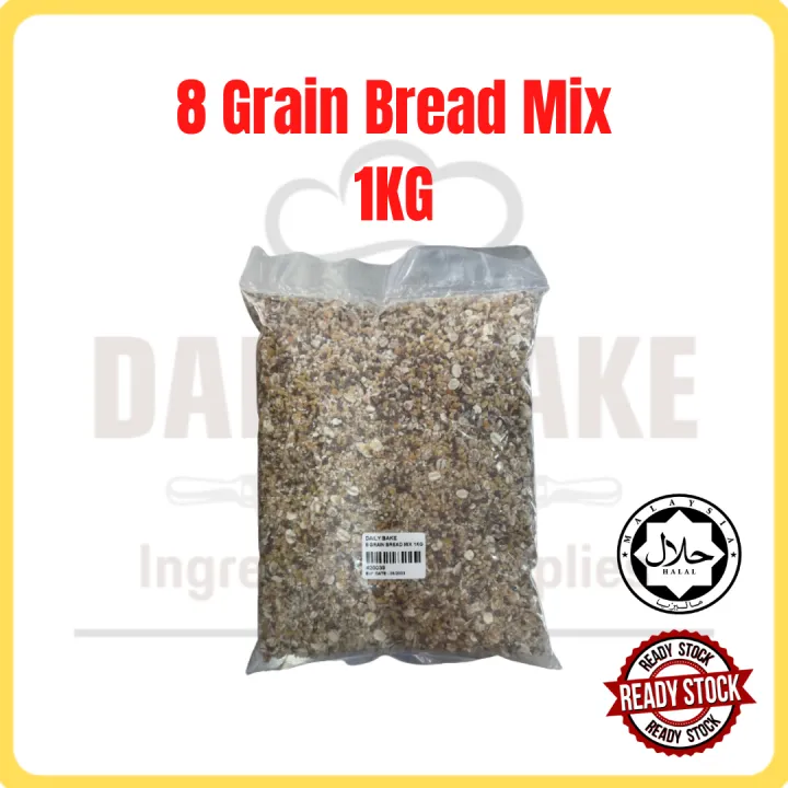 8 Grain Bread Mix 1KG/8 Campuran Roti Bijian/8谷混合物/Bread/Roti/面包 | Lazada