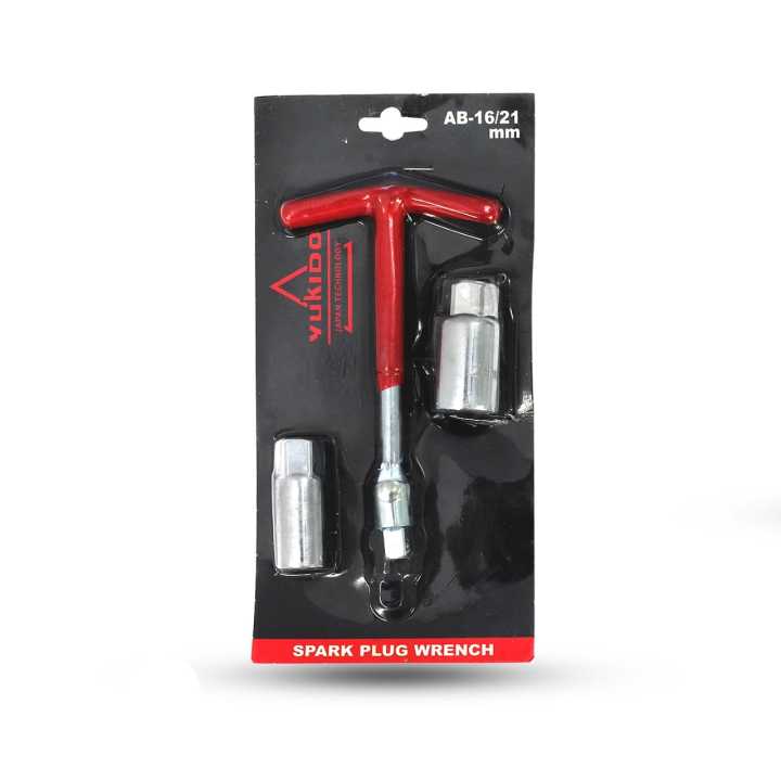 Kunci busi flexible 2in1 kunci busi gantung 16mm 21mm gagang karet ...