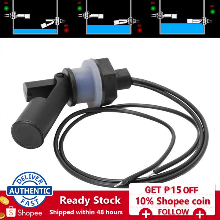 【READY STOCK】 New Water Level Sensor Horizontal PP Side Mount Float ...
