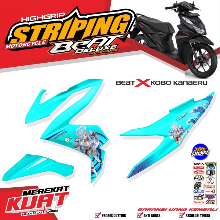 Stiker Striping Beat Deluxe Kobo Kanaeru 2019-2023 Sticker Kobo Kanaeru ...