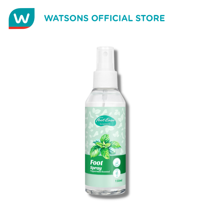 FOOTEASE BY WATSONS Foot Spray Peppermint 150ml | Lazada PH