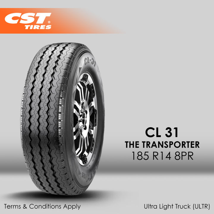 CST CL31 185 R14 102/100R 8PR Commercial Light Truck/Van | Lazada PH