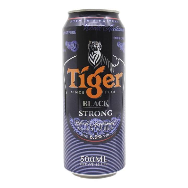 Tiger Black Strong Beer In Can 500ml | Lazada PH