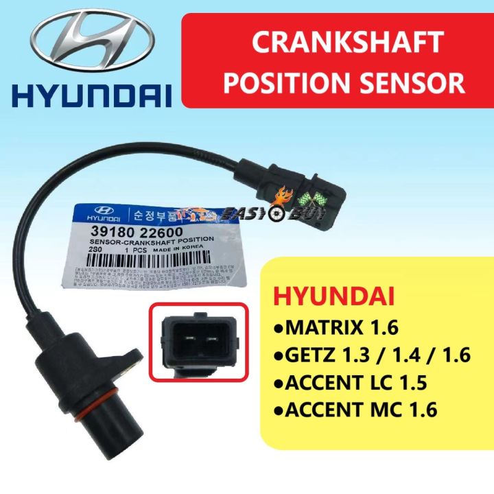 💯ORIGINAL💯 Hyundai CRANK ANGEL SENSOR / CRANKSHAFT POSITION SENSOR ...