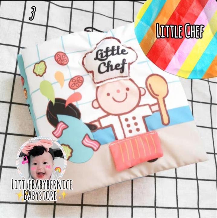 Little Chef Baby Cloth Story Book | Lazada Singapore