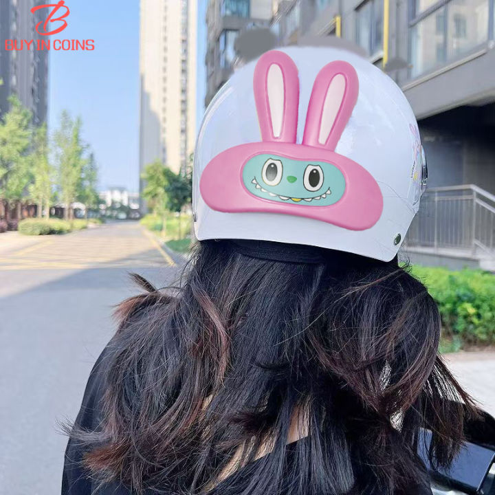 BC Cartoon Labubu Helmet Decoration for Motorcycles Electric Vehicles ...