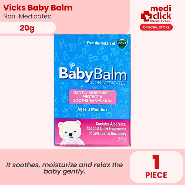 Vicks Baby Balm 20g - 1 PIECE | Lazada PH