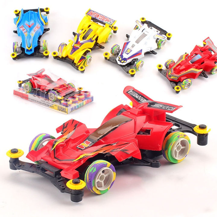 JInsui Mini 4WD Speed Racing Tamiya Mini 4WD Action Car Toy With 2 ...