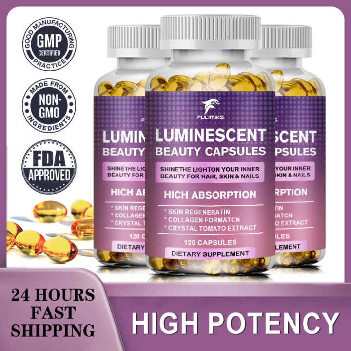 Fulimks Luminescent Beauty Capsules Whole Body White White Lycopene ...