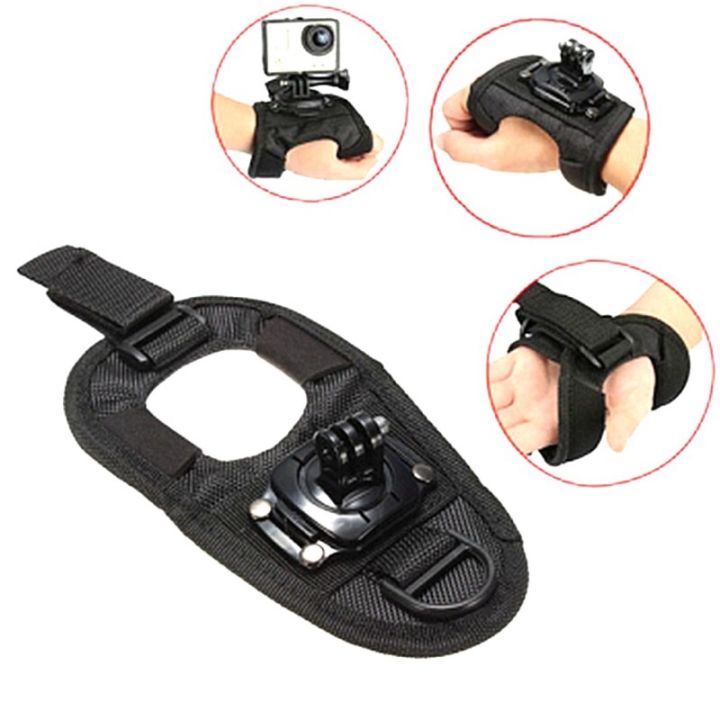 360 Degree Rotation Wrist Hand Strap Band Holder Mount For Camera GoPro ...