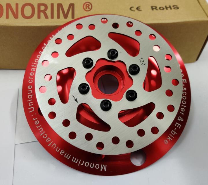 Monorim MD-PRO Rear Motor Deck Plate Upgraded Wheel Disc Brake Parts ...